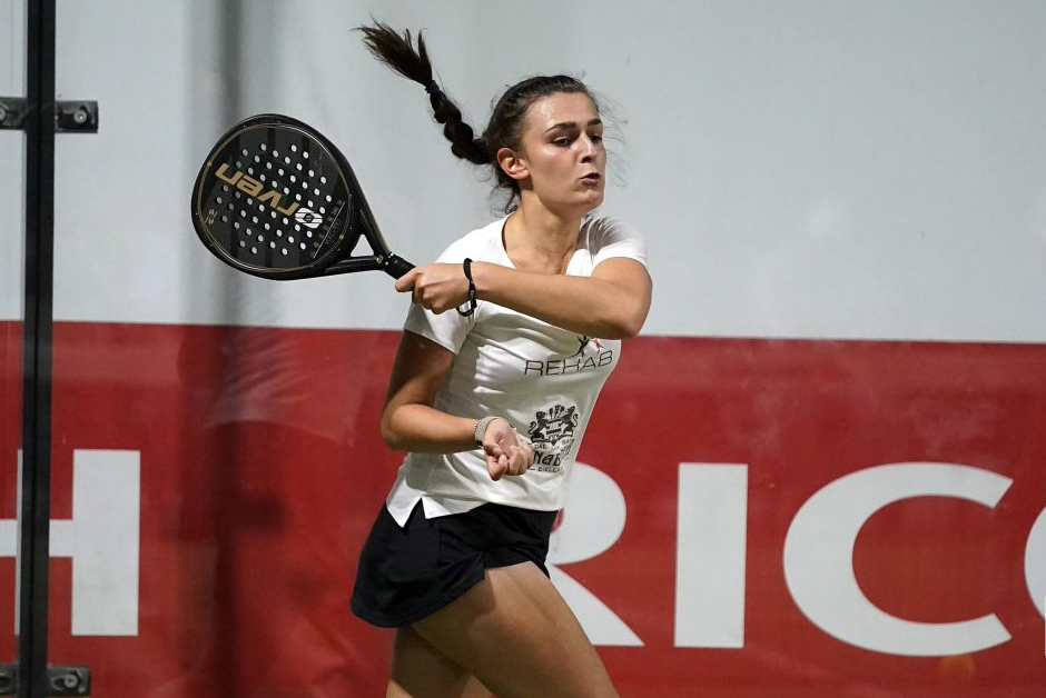 Francesca arriva prima, e col padel sogna in grande