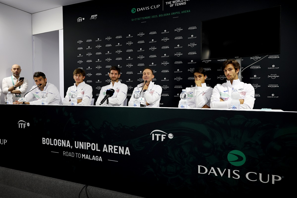 Coppa Davis, Volandri: "L'Italia è squadra: ho chiesto a tutti grande disponibilità"