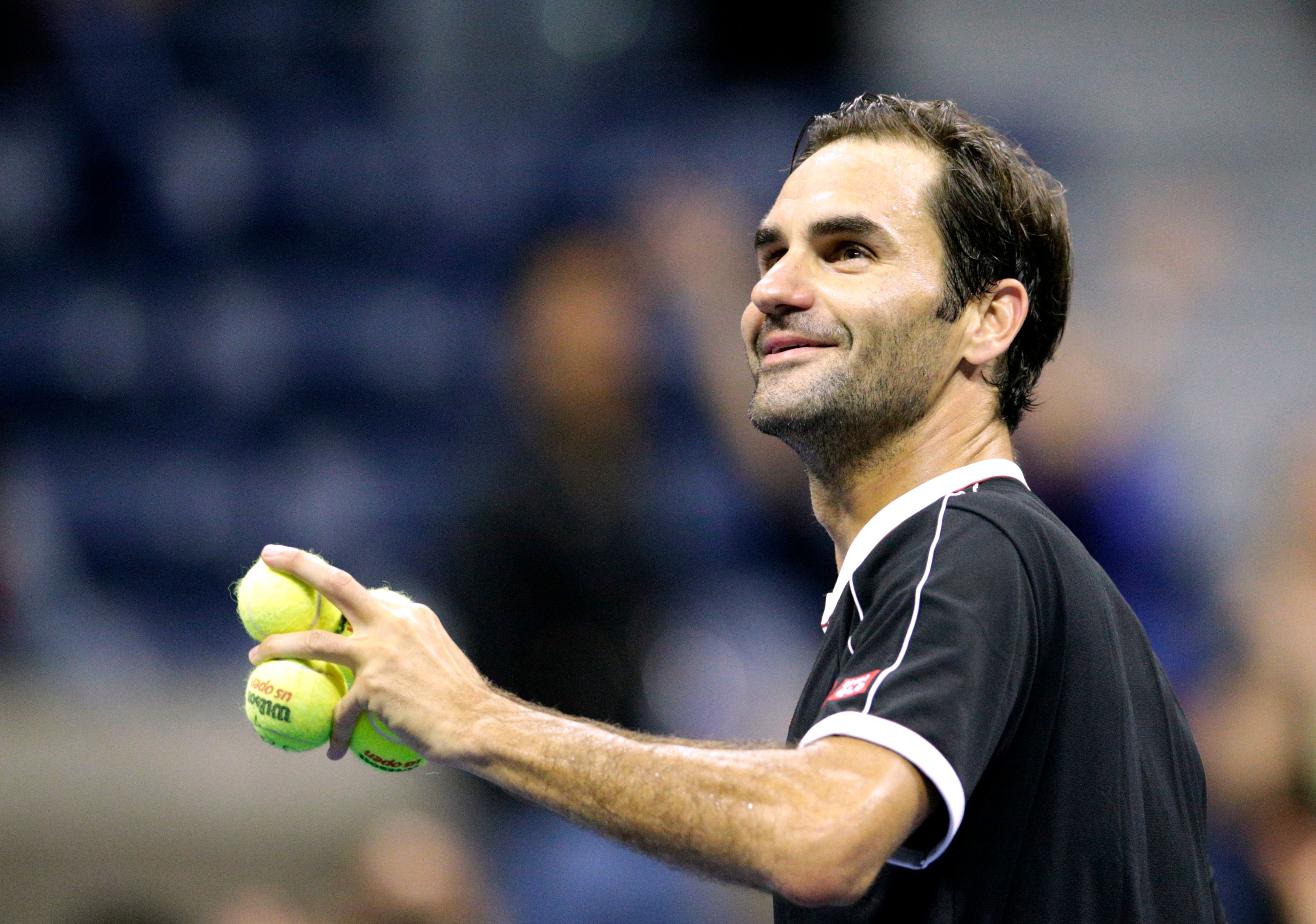 Federer, Us Open story: 100 partite in 10 foto