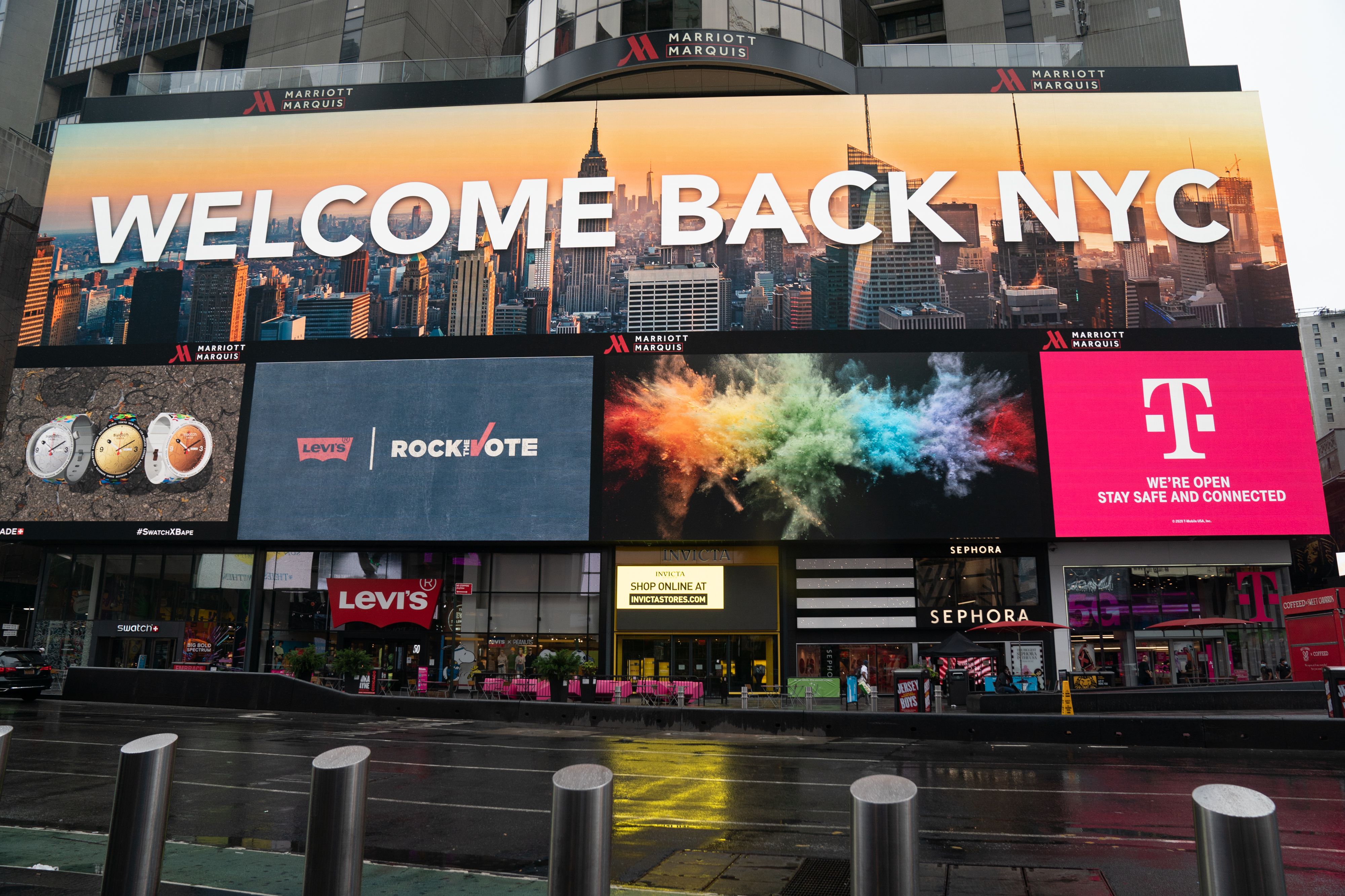 Welcome back New York: le foto dalla città della bolla Slam